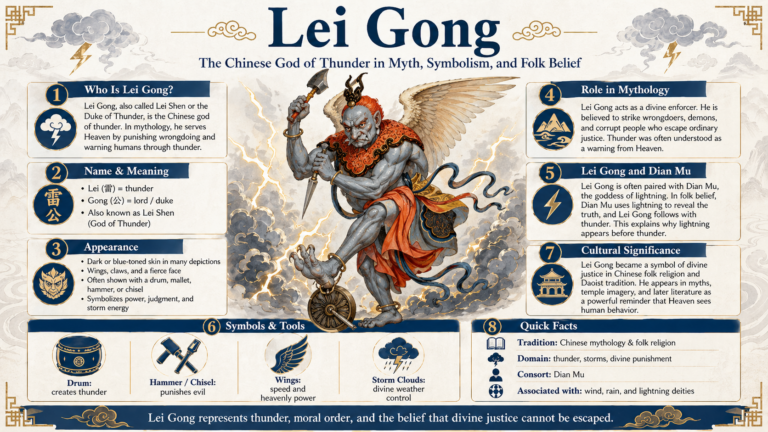 Lei Gong - Chinese Mythology